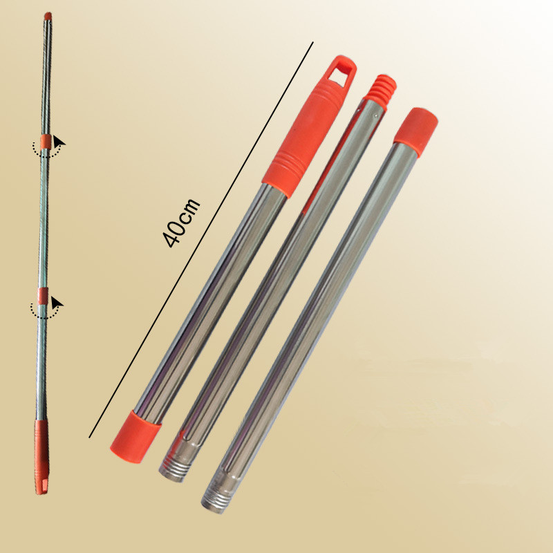 Stainless steel mop handle