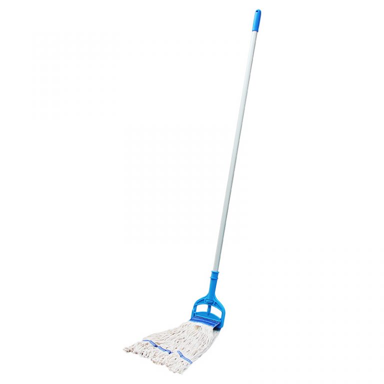 Floor cleaning cotton mop with aluminum handle